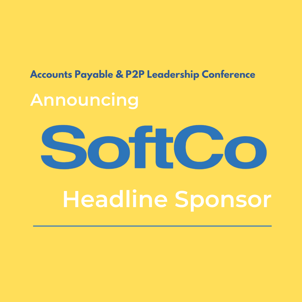 SoftCo confirmed as headline sponsor of The Institute of Financial ...